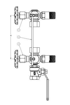 Water Gauge Fixture Set|Kraft Industrial Supply